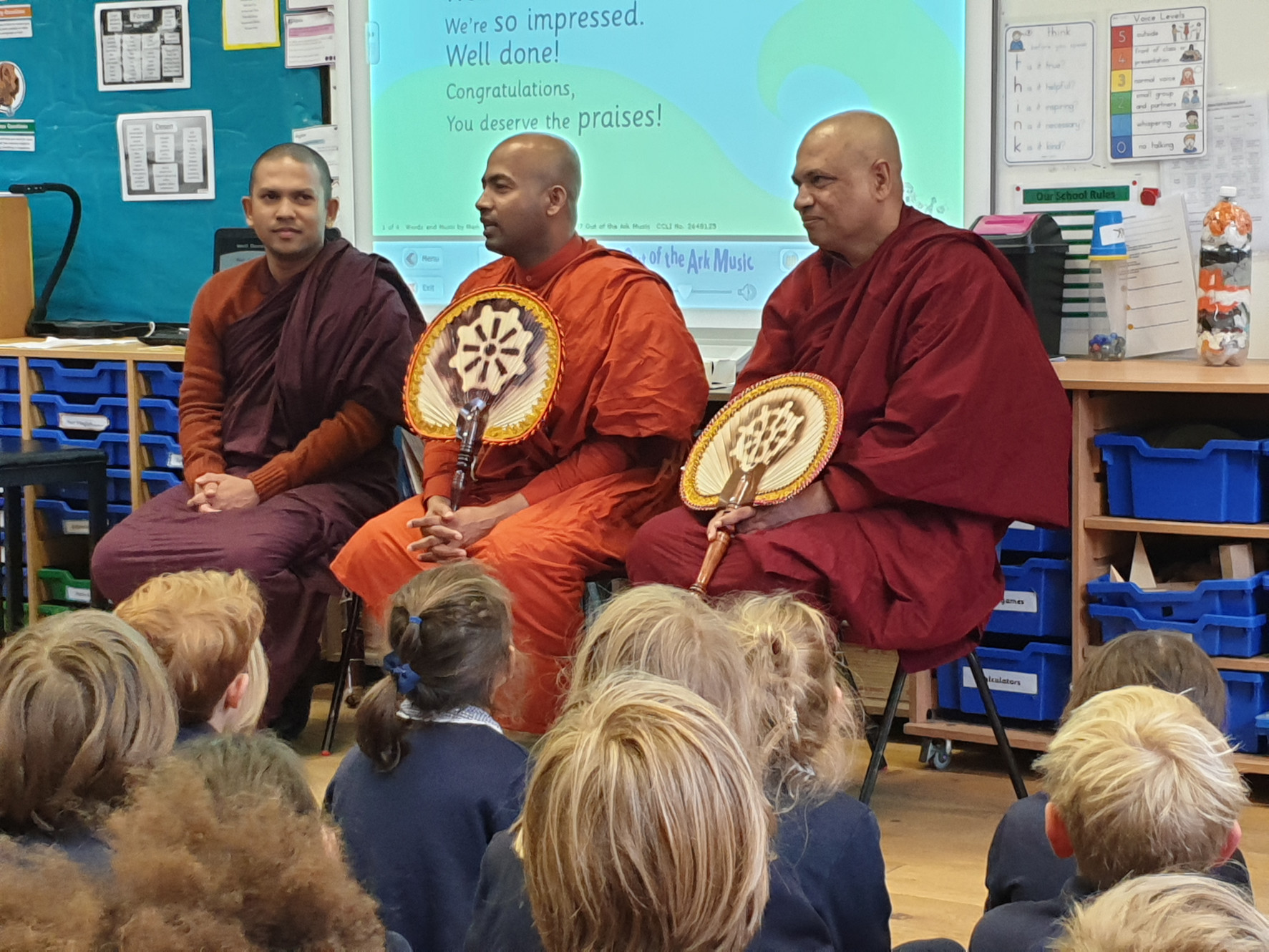 Our Buddhist Monk Friends Visit Swainswick