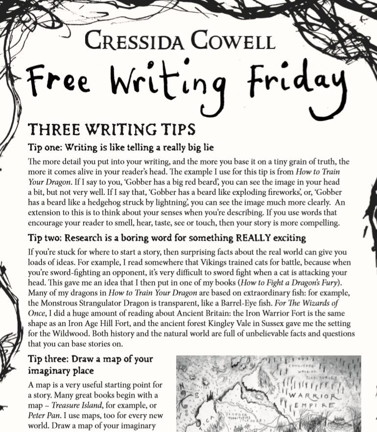 Free Write Friday!