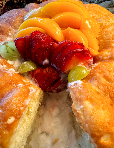 Fruity Cream Baba Cake | So Delight