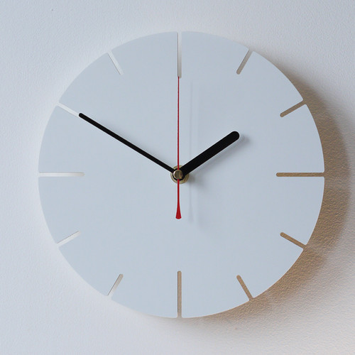 Dial Clock- White | Sorell Furniture