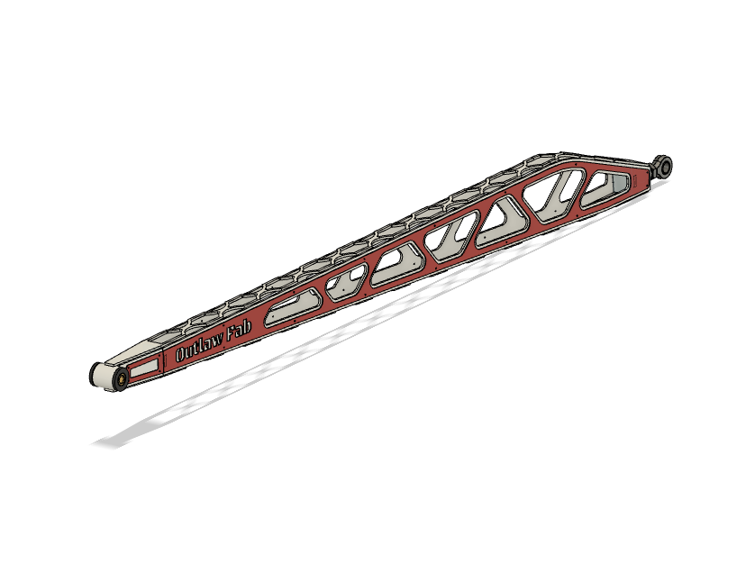 99-04 F250/F350 Skeletonized Traction Bars | Outlaw Fabrication