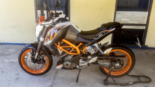 KTM 390 Duke Frame Mounted Bobbins | Cane Industries