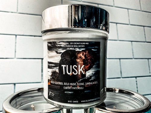Tusk - 10oz Candle | Alli Cat Creative Co
