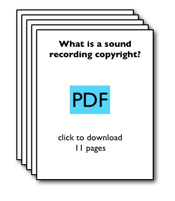 Sound Recording Copyright