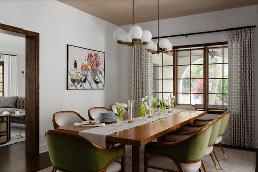 Dining & Living Room Design | Hendrickson Interiors Tampa