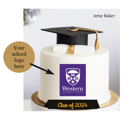 Fondant Graduation Cake 1 | Artsy Baker