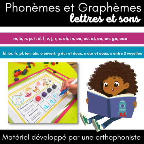 Phonèmes et Graphèmes | French Phonics | Sharon Burgess Ortho