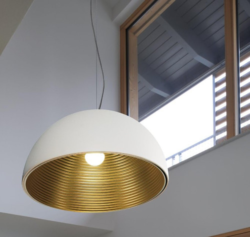 SLV Forchini M PD 1 Pendant White with Gold | maiworkhouse