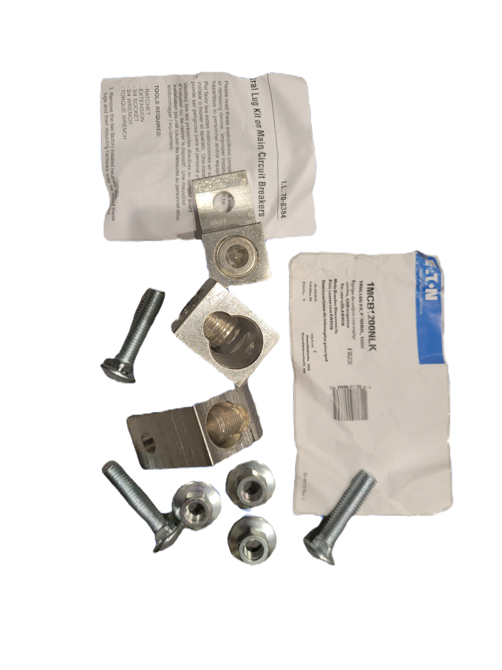 Eaton 1MCB1200NLK 1200A Lug kit 3 - 750kcmil lugs | Mai Work House