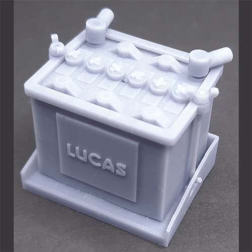 1/8 Revell Monogram Jaguar XKE E Type Lucas Battery Set Transkit ...