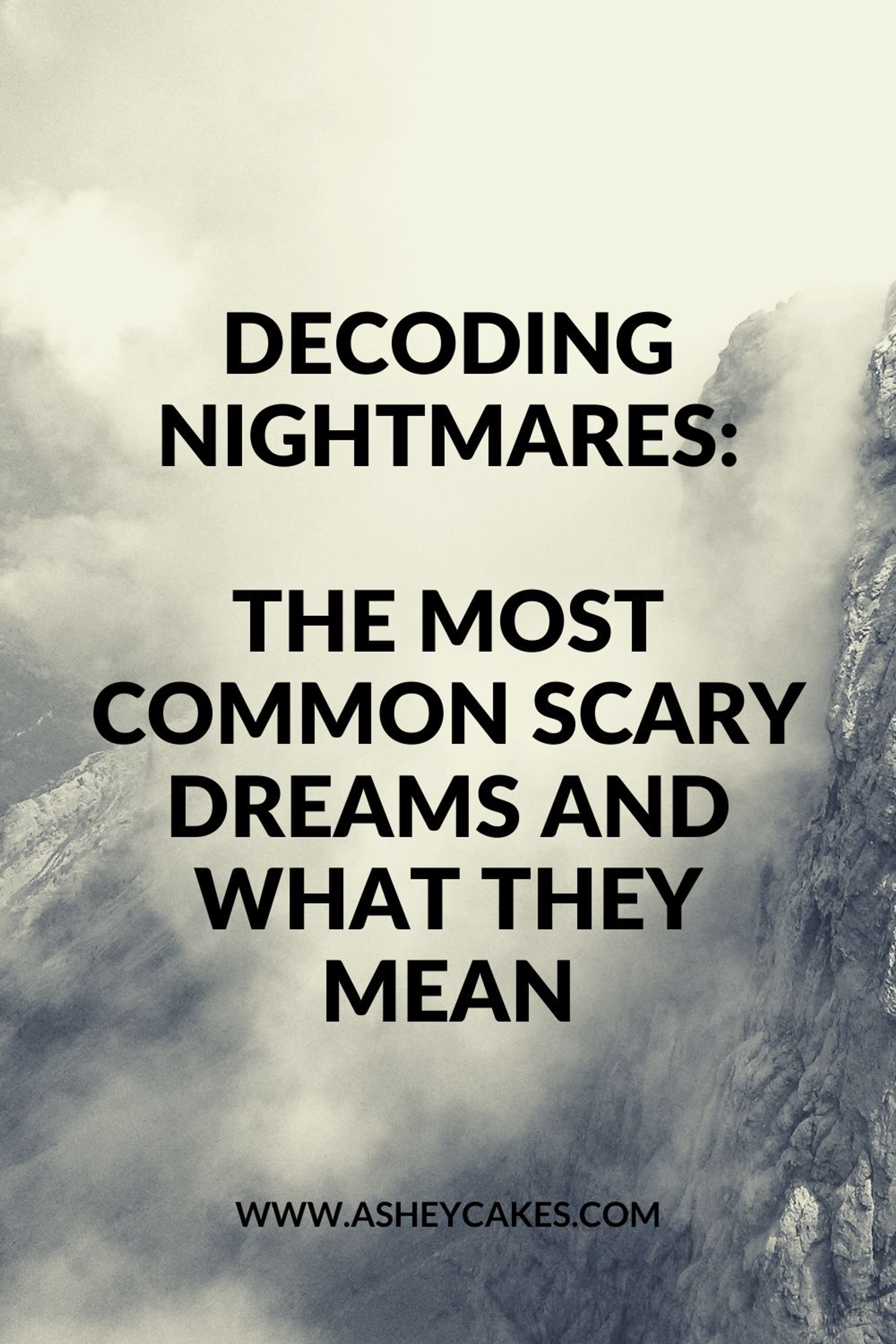 Decoding Nightmares: The Most Common Scary Dreams and What They Mean