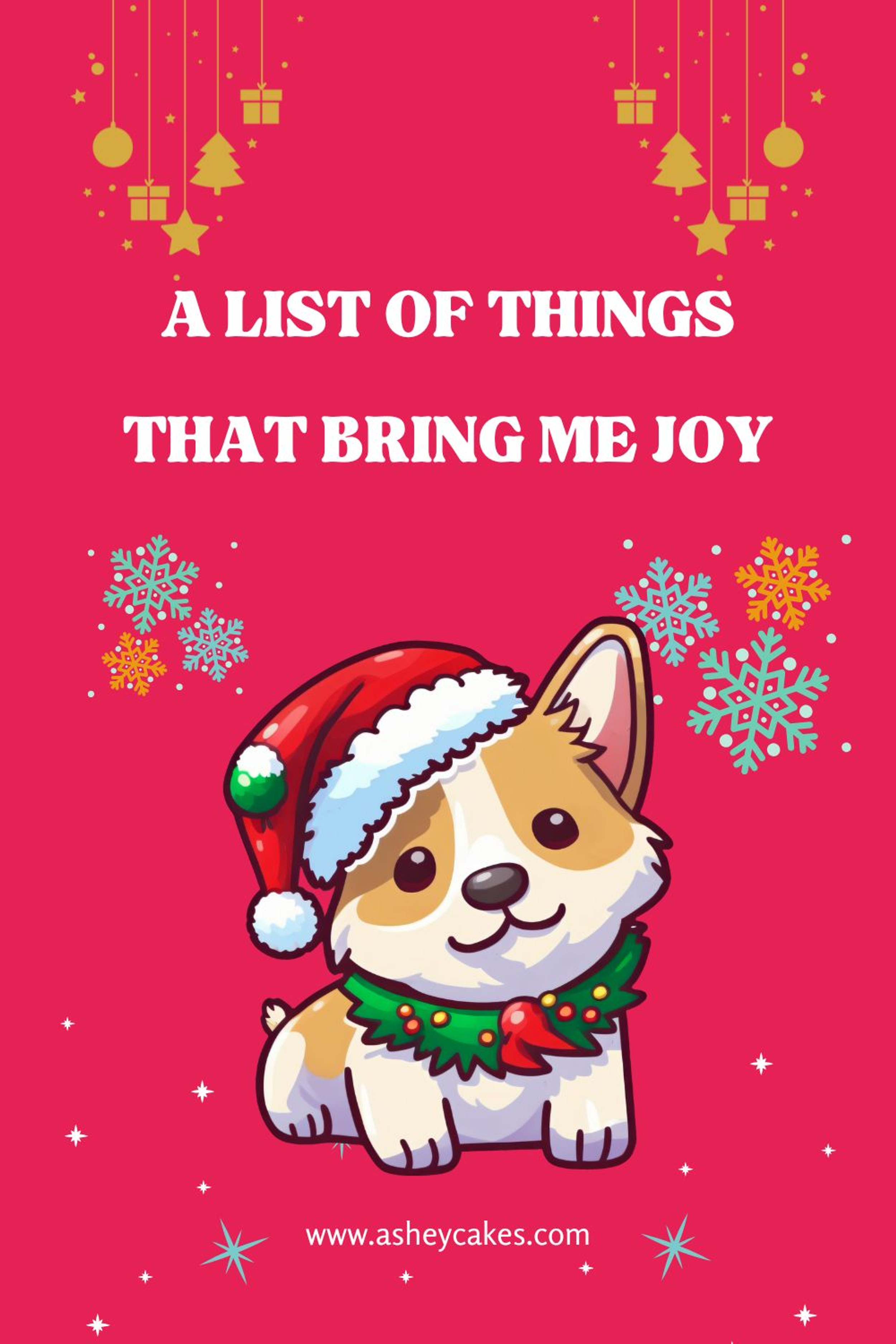 A List Of Things That Bring Me Joy