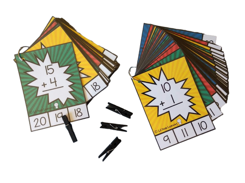 Addition Clip Cards | Lil Dude Learning