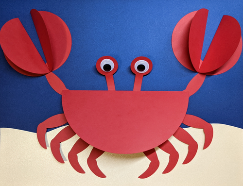 Sandy Crab Craftivity Kit | Lil Dude Learning