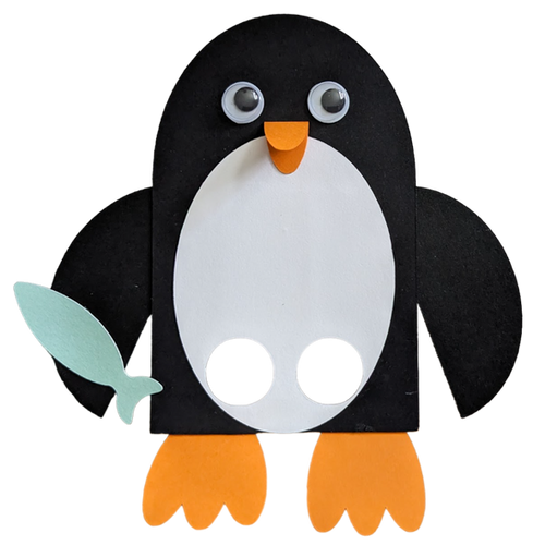 Penguin Finger Puppet Craftivity Kit | Lil Dude Learning