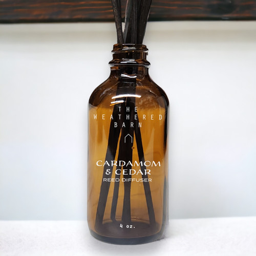 Cardamom & Cedar Reed Diffuser | THE WEATHERED BARN