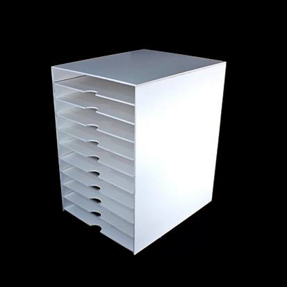 Porta hojas tamaño carta de PVC | GIOMARACRILICOS