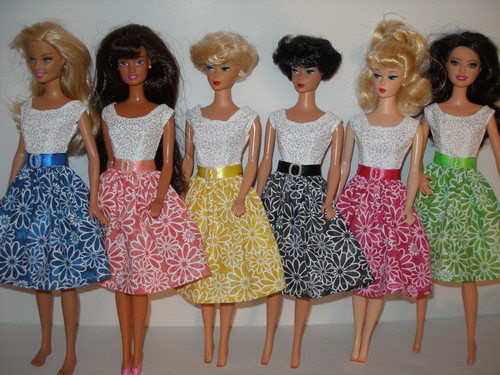 White Bodice & Floral w/Belt -- More Colors | Mysite 1