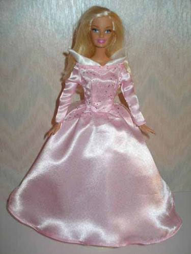 Pink Satin Princess Gown | Mysite 1