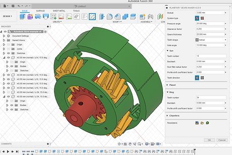 Shwivel | Gears utilities for Fusion 360