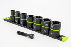 Grip Edge 7-PC 3/8" Drive SAE RPT Socket Extractor Set (standard length ...