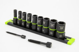 Grip Edge 9-PC 1/4" Drive Metric RPT Socket Extractor Set 4-12MM | CIP ...