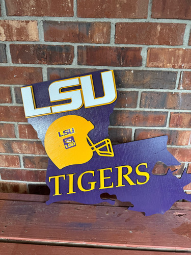 LSU Tigers | Lane Wood Work