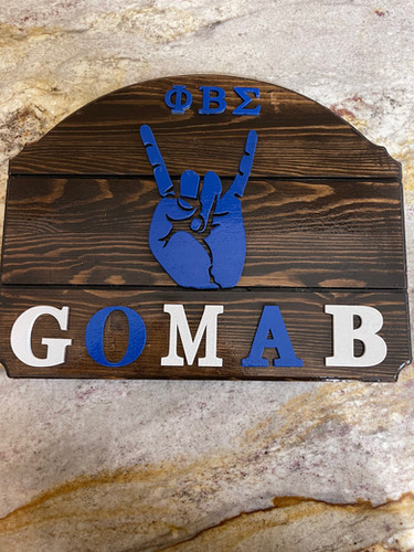 GOMAB Sign | Lane Wood Work
