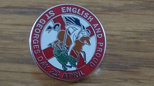 Saint george pin badge | the-last-resort