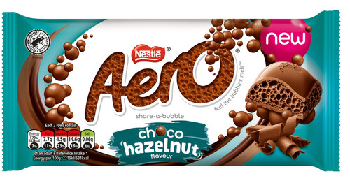 Nestle Aero Choco Hazelnut Flavour 90g | Rak Roastery