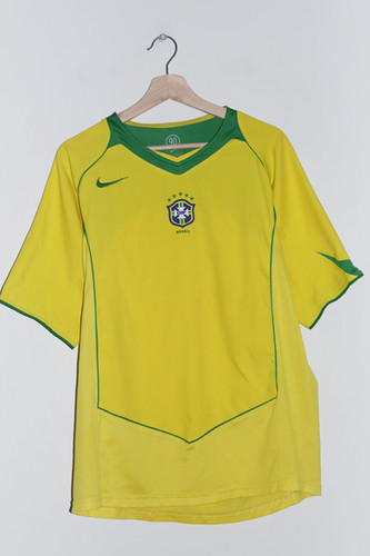 2004 Nike Brazil Home Kit Jersey (Rare) (L) | Fresh Flames Store