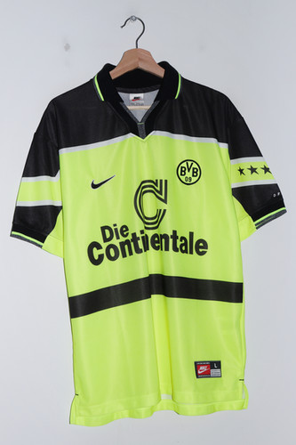 1997-98 Nike BVB Home Kit Jersey (Rare) (L) | Fresh Flames Store