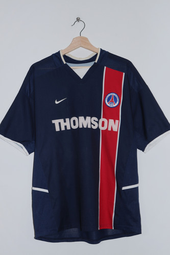 2002-03 Nike PSG Home Kit Jersey (Rare) (M) | Fresh Flames Store