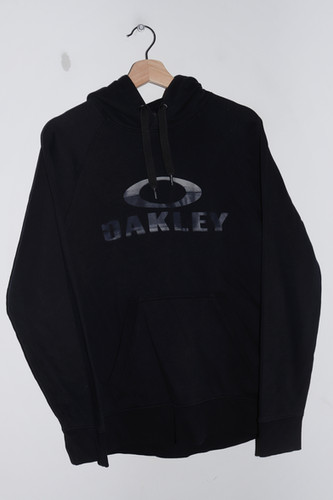 Oakley Graphic Logo Black Hoodie (M) | Fresh Flames Store