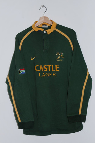 Vintage 2001 Nike South Africa Springboks Thick Rugby Jersey (Rare) (M ...