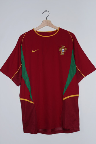 2002 World Cup Nike Portugal National Team Home Kit Jersey (M) | Fresh ...
