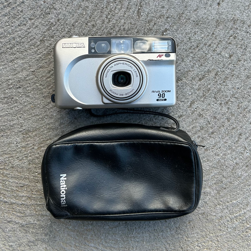 Vintage Minolta Riva Zoom 90 35mm Film Camera | Fresh Flames Store