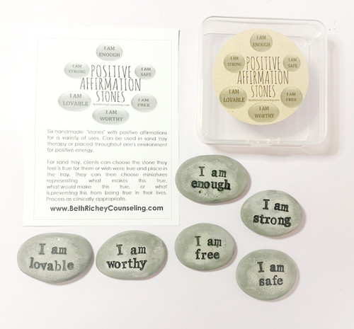Positive Affirmation Stones | BethRicheyCounseling