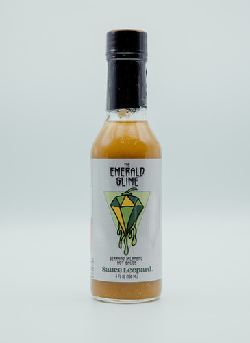 Sauce Leopard | Emerald Slime Serrano Jalapeño Sauce | Terra Apothecary