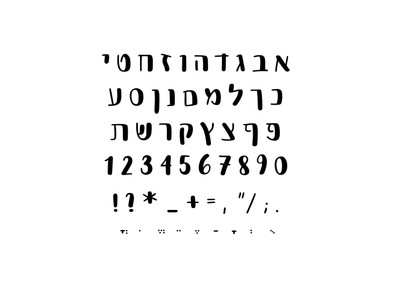 Akiva | פונטים בכתב יד | FontSim by Shana Koppel
