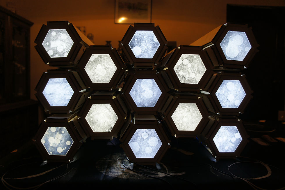 Hexagon sculpture
