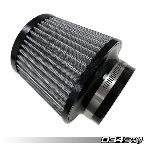 034 Motorsport Performance Air Filter, Conical, 3.5" Inlet Audi RS4 B5 ...