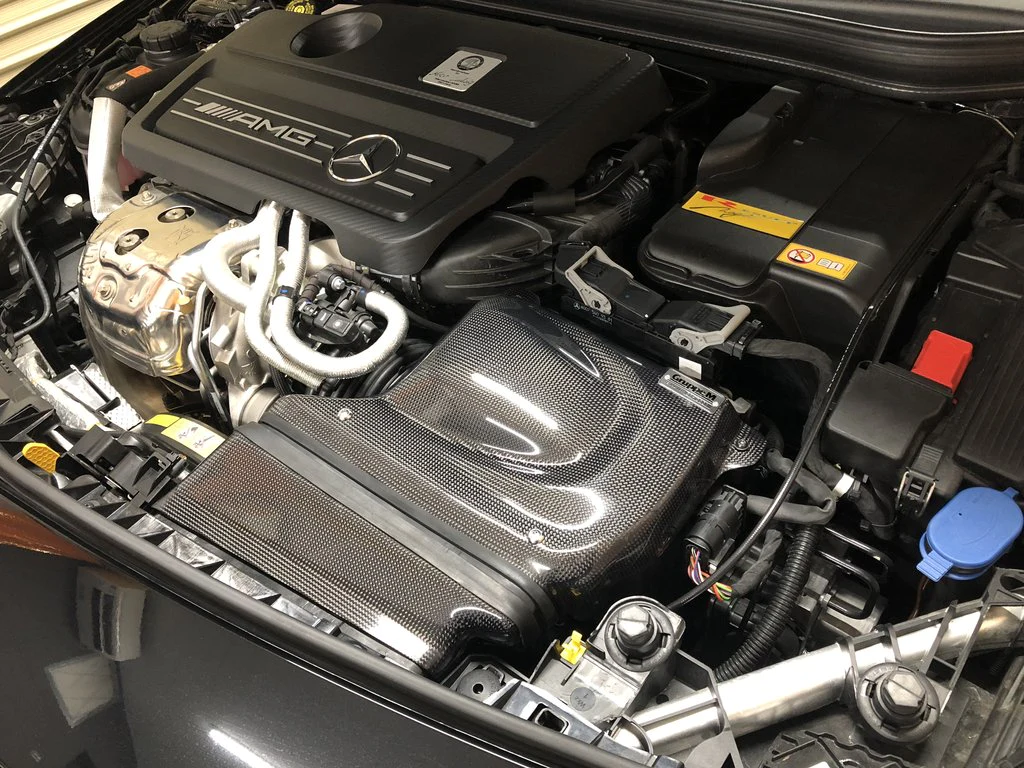 Gruppe M Carbon Fiber Intake System Mercedes A45 AMG W177 / CLA 45 AMG ...