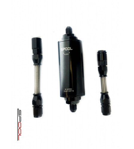 Spool High Performance Stainless Steel 10 Micron inline filter unit ...