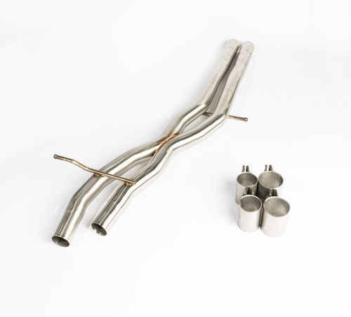 CTS Turbo Resonator Delete Kit AUDI S4 B9 3.0T | JT-Products