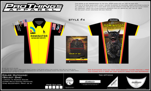 Dominator Crew Shirt | Larsen Motorsports