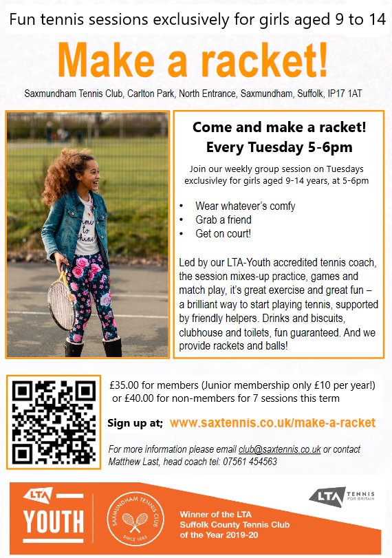 Make a racket | saxtennis