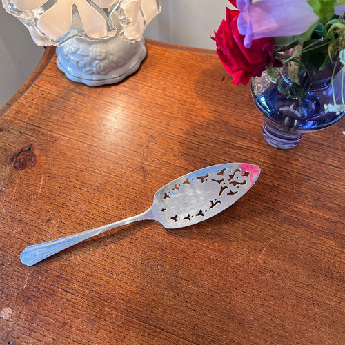 silver antique cake server Coronation1937 | stella-japan