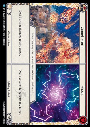 Comet Storm / Shock | MonsterArt