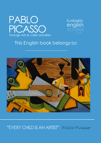 Pablo Picasso booklet | Funtastic English Sc